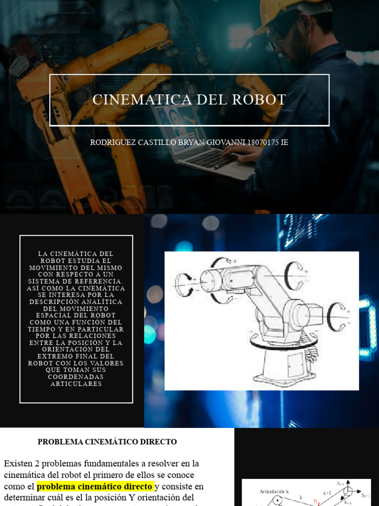 Cinematica Del Robot | PDF