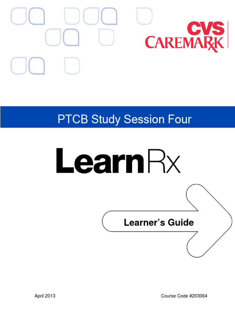 Learners - Guide 4pctb | PDF | Pharmacy | Dose (Biochemistry)