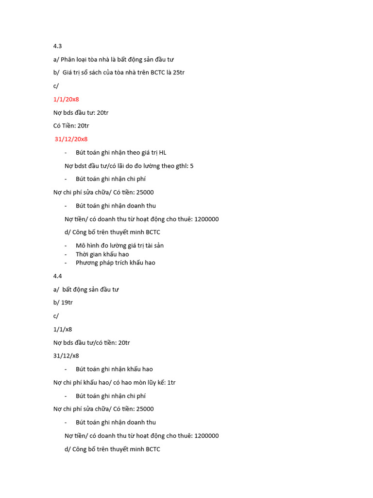 bài tập ktqt | PDF