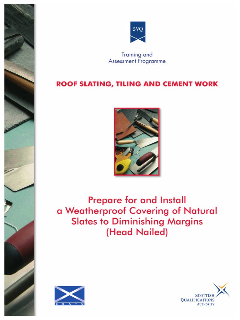 TAP RoofSlating Unit7and8 | PDF | Roof | Slate