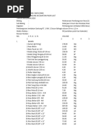 Contoh RAB Jembatan Rangka Baja 7m X 45m | PDF | Griya & Taman