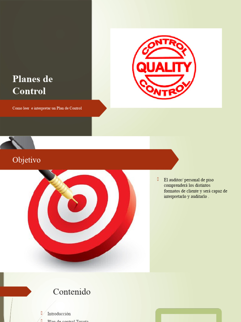 Control Plans | PDF