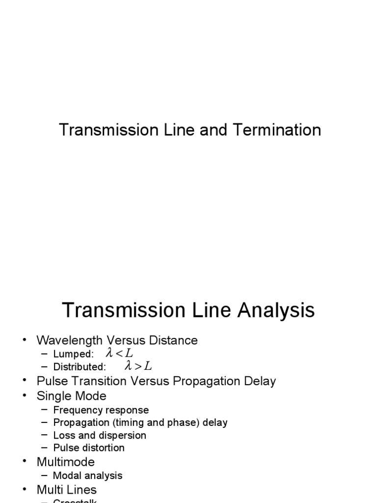 TX Line | PDF | Coaxial Cable | Transmission Line
