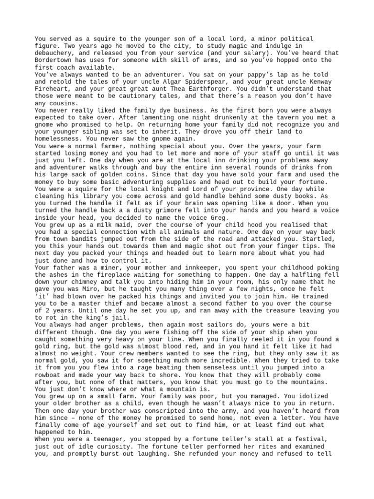 100 Random Backgrounds | PDF