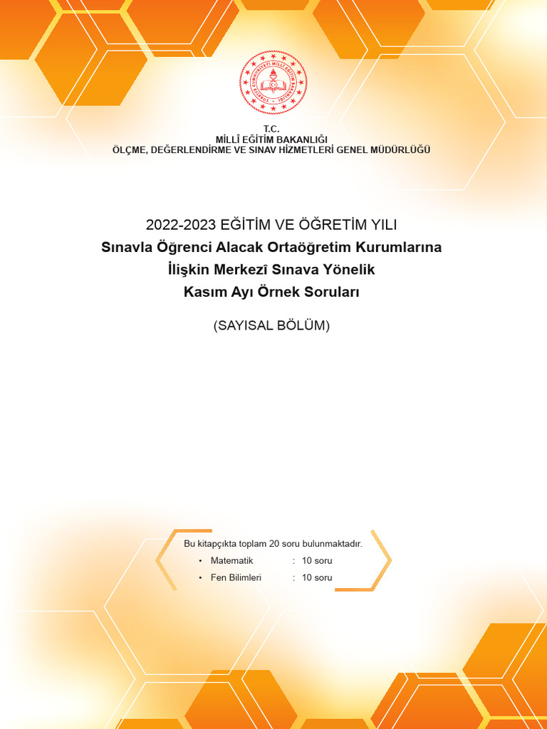 HTTPSCDN - Eba.gov - tryardimcikaynaklar202211ornekSAYISAL ORNEK 054876 PDF | PDF