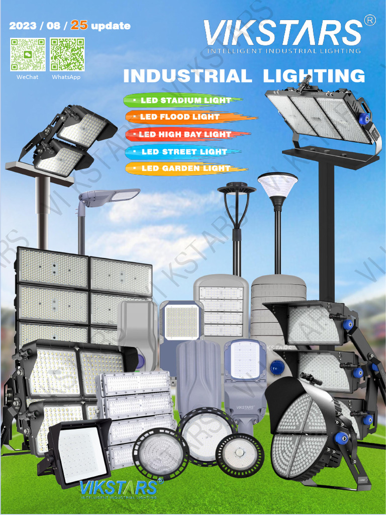VIKSTARS Industrial Lighting Catalog-230825 | PDF | Electrical ...