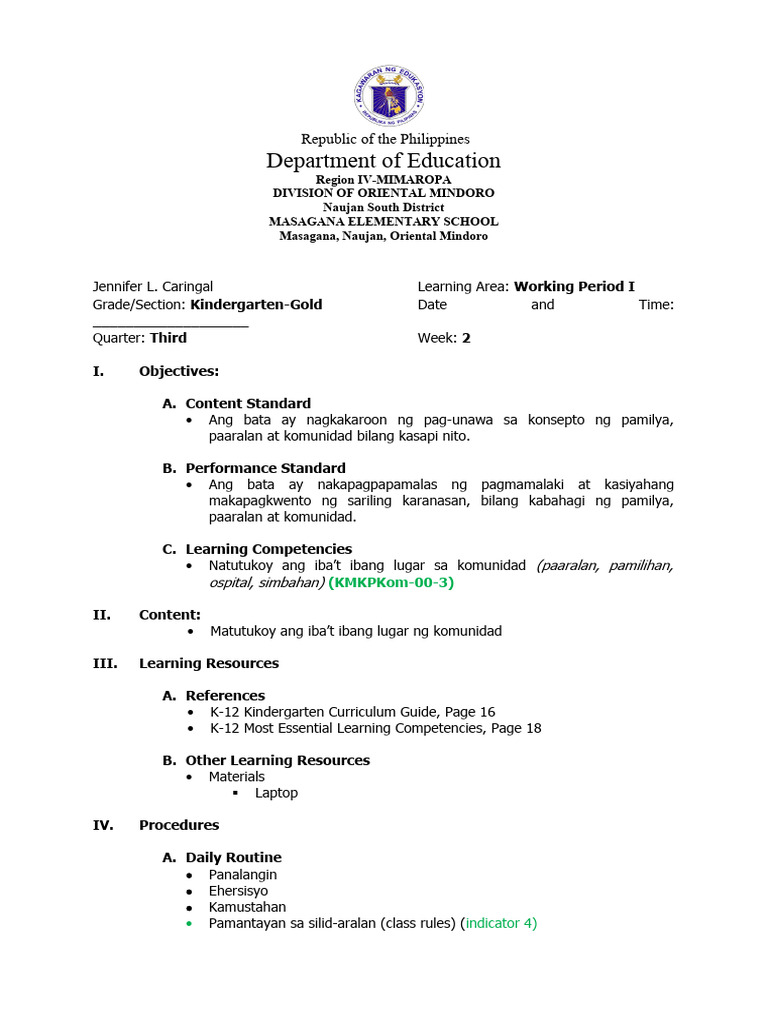 Cot Community Places Final | PDF