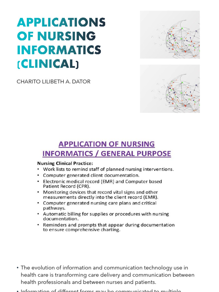 NCM110 Applications of Nursing Informatics BSN3 | Download Free PDF | Electronic Health Record ...
