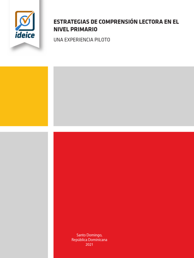 Estrategias de Comprensión Lectora en El Nivel Primario | PDF ...