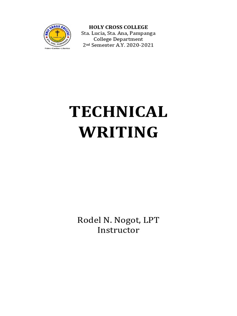 Module Technical Writing | PDF | Pulp (Paper) | Paper