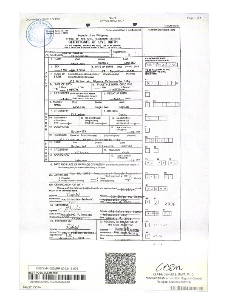 Documentary Stamp Tax Paid | PDF