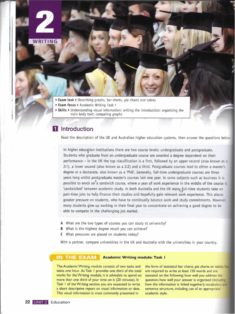 Unit 2 - Writing Task 1 IELTS | PDF