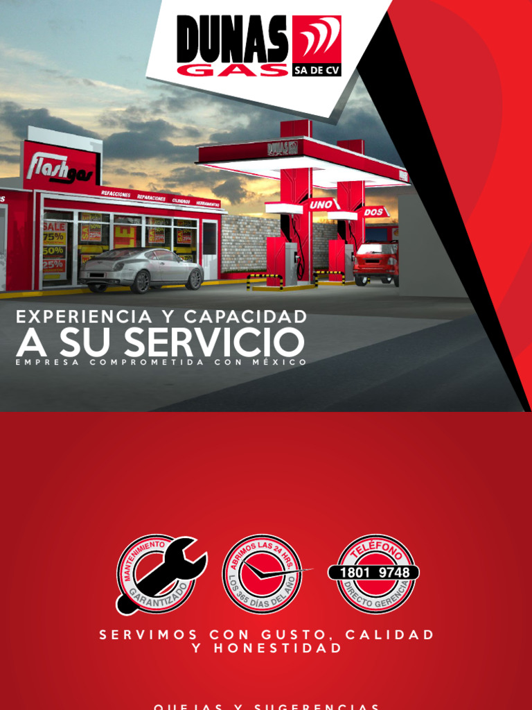 Dunas Gas: Distribución de Gas L.P. en México | PDF