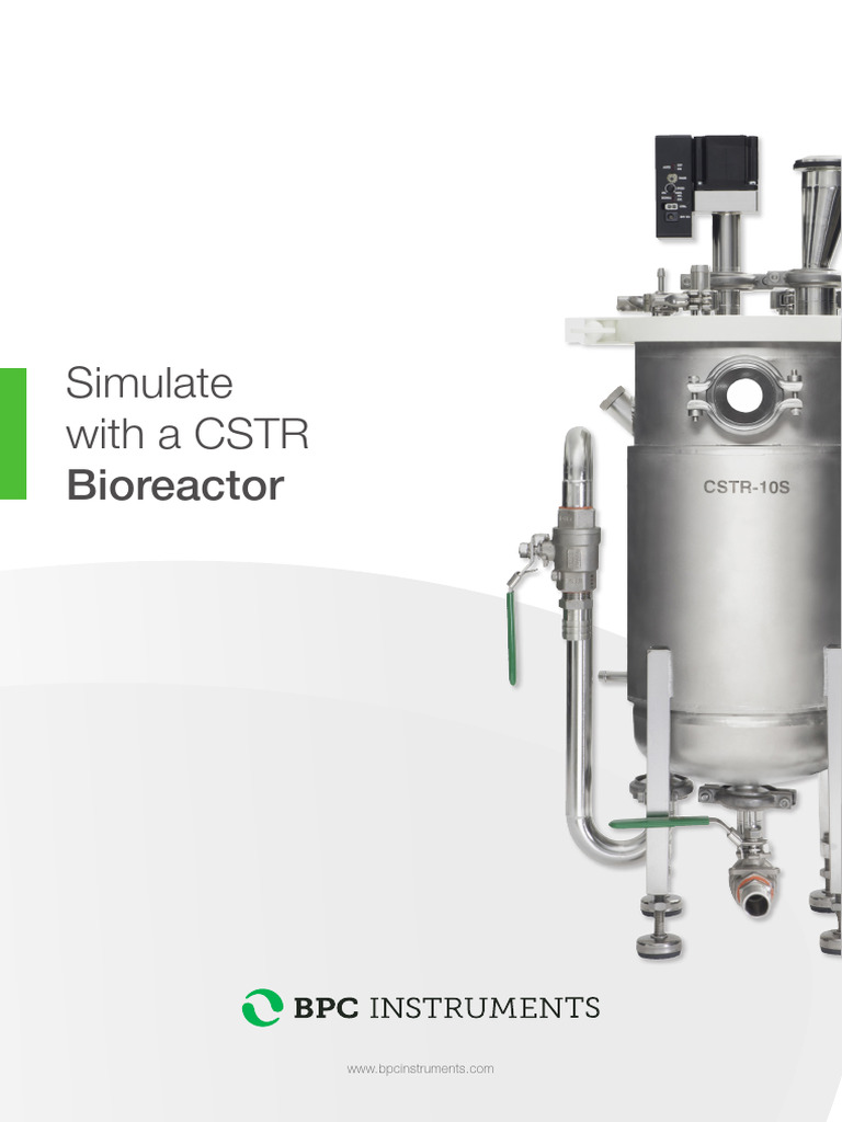 Biogas Prototype CSTR Bioreactor | PDF