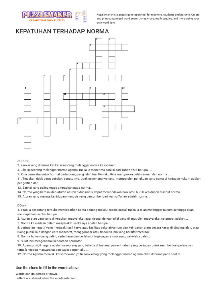 TTS NORMA V.2 (PPKN Kelas 7) | PDF