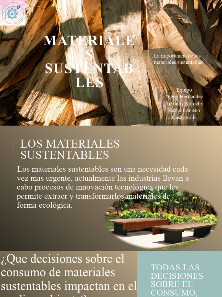 Materiales Sustentables Diego | PDF | Entorno natural | Naturaleza