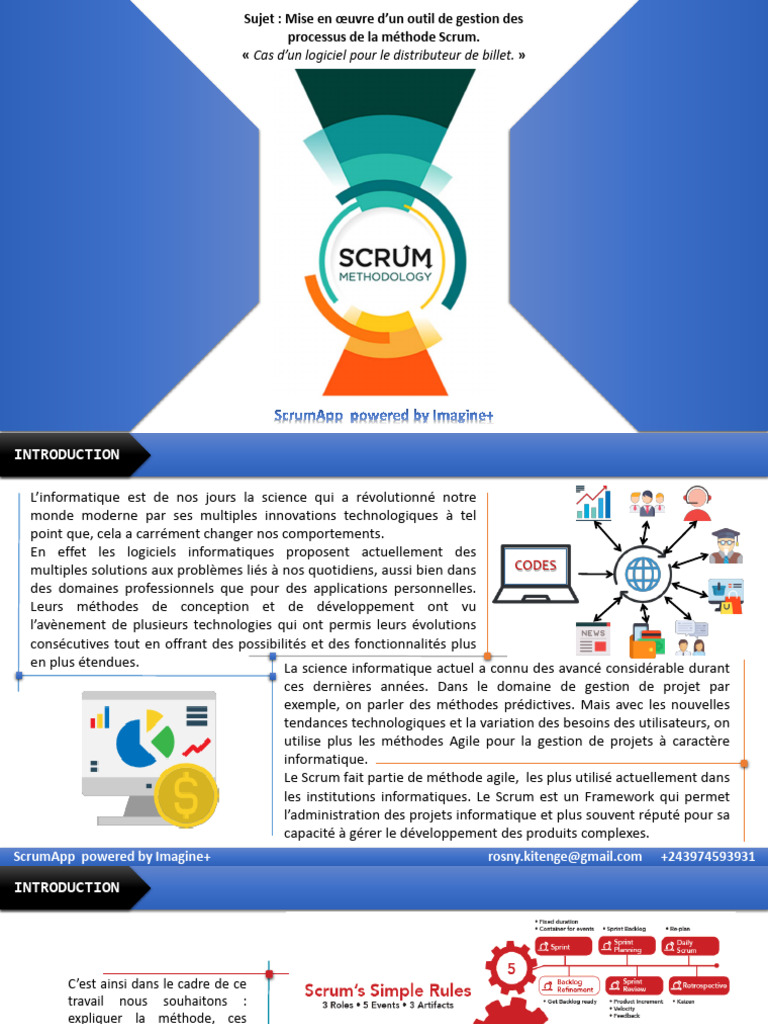 Outil de Gestion Scrum pour Projets IT | PDF | Affaires