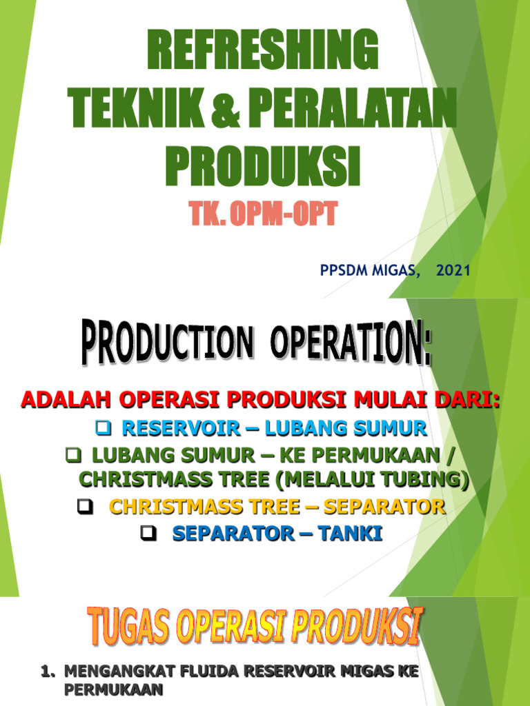 Teknik Produksi Opm-T 09.10.2021 | PDF