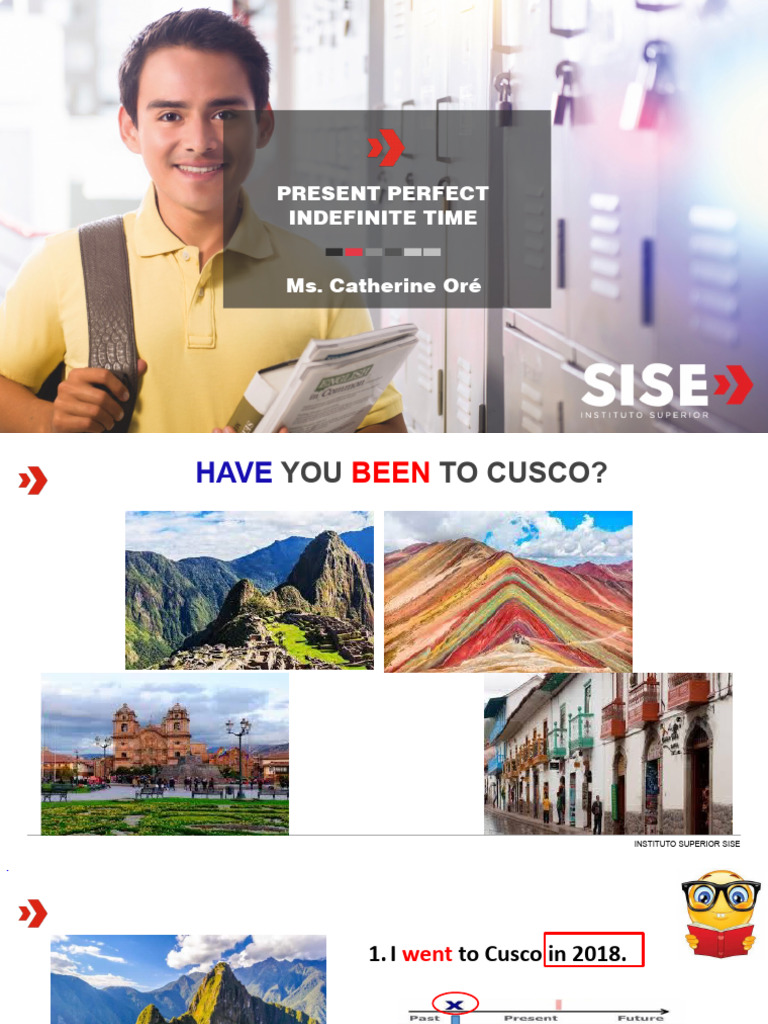 2 Present Perfect Indefinite Time | PDF | Verb | Grammar