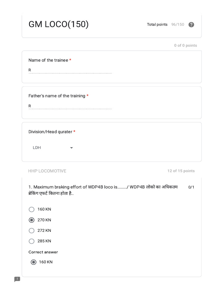 GM Loco | PDF