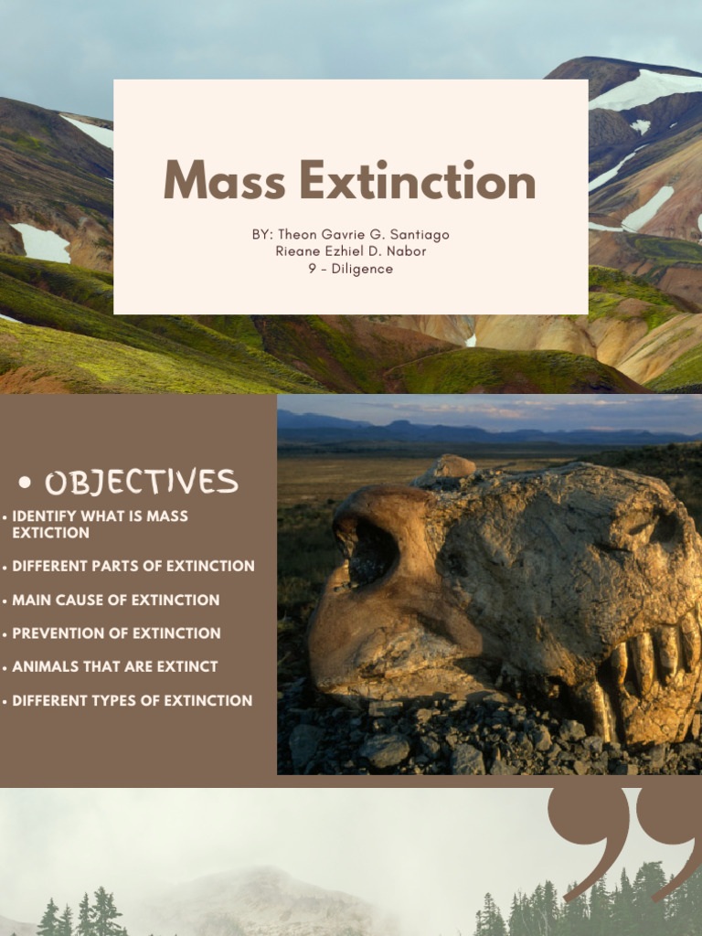 Mass Extinction | PDF | Conservation Biology | Extinction