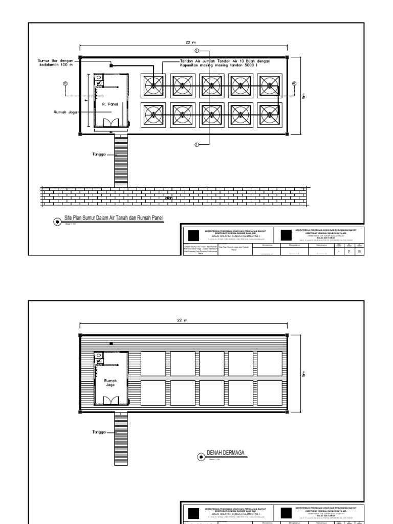 Desain Sumur dan Rumah Panel Kalimantan | PDF