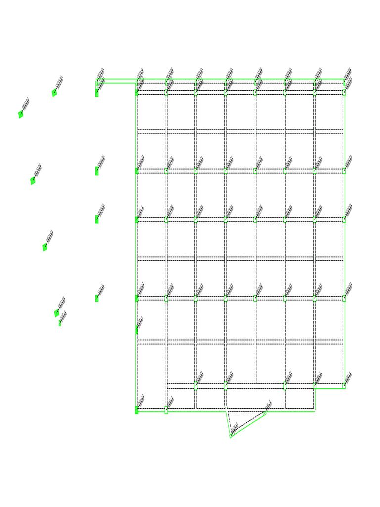 Grid Untuk Kolom Dari Lt.2 Ke Rooftop Level.1 | PDF | Chess Theory | Chess