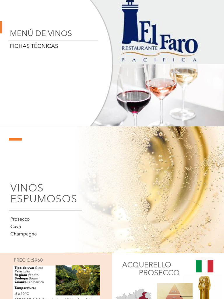 Fichas Tecnicas Vinos Faro | PDF | Vino | Variedades De Uva De Vino