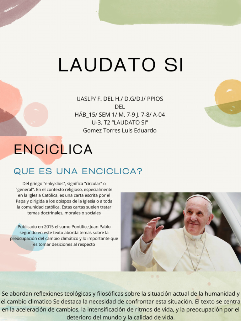 Laudato Si | PDF