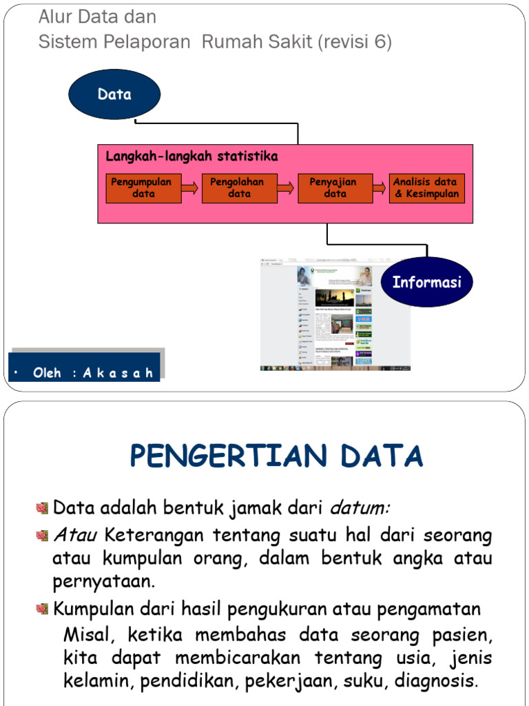 Alur Data Dan Sistem Pelaporan RS (Revisi VI) | PDF