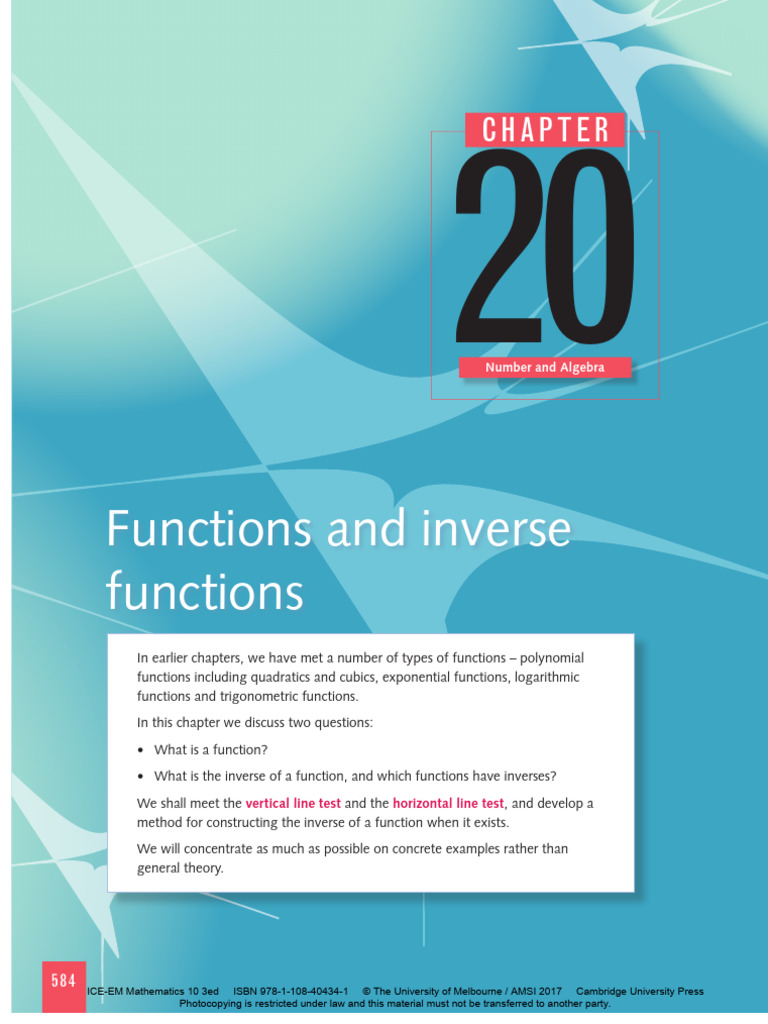 Chapter 20 | PDF | Function (Mathematics) | Polynomial