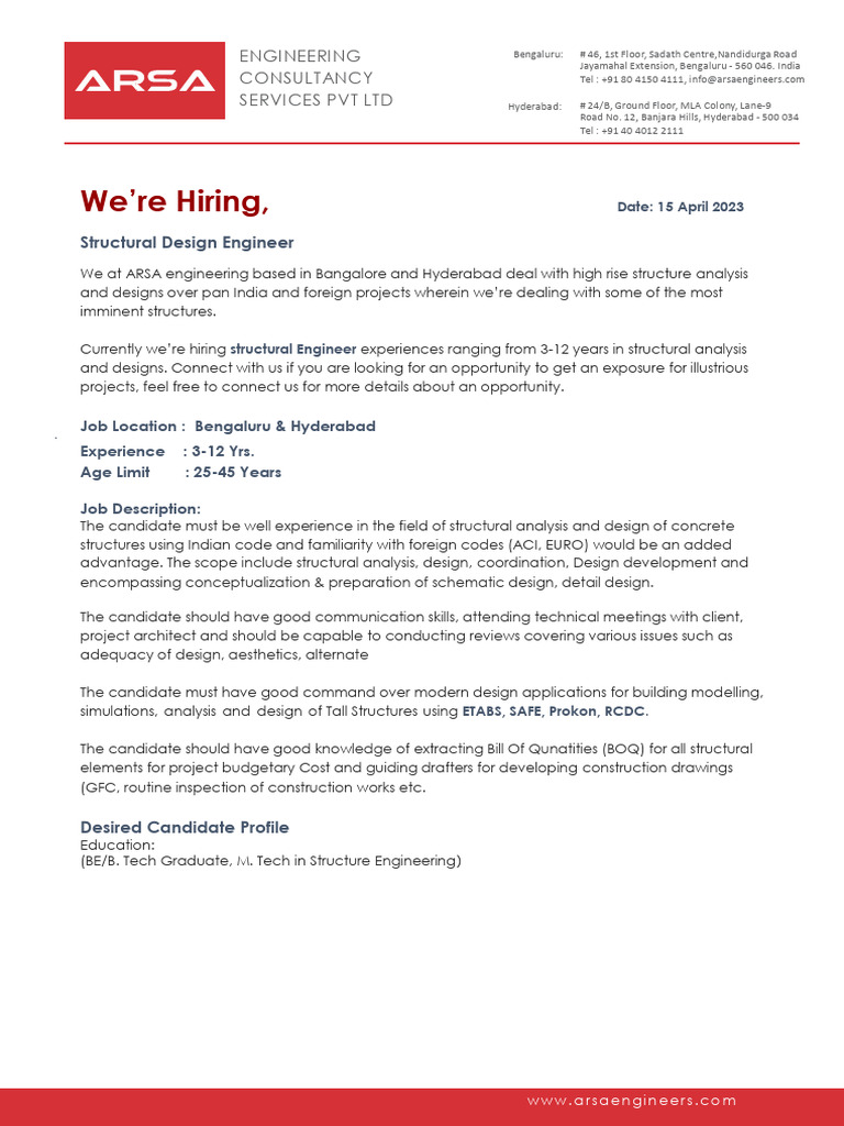 STR Engineers | PDF | Engineering | Business