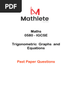 Non-Calculator Exact Trig Values Worksheet | PDF | Trigonometric ...