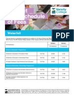 2024 Full Time Fee Schedule v2 Final | PDF | Payments | Cheque