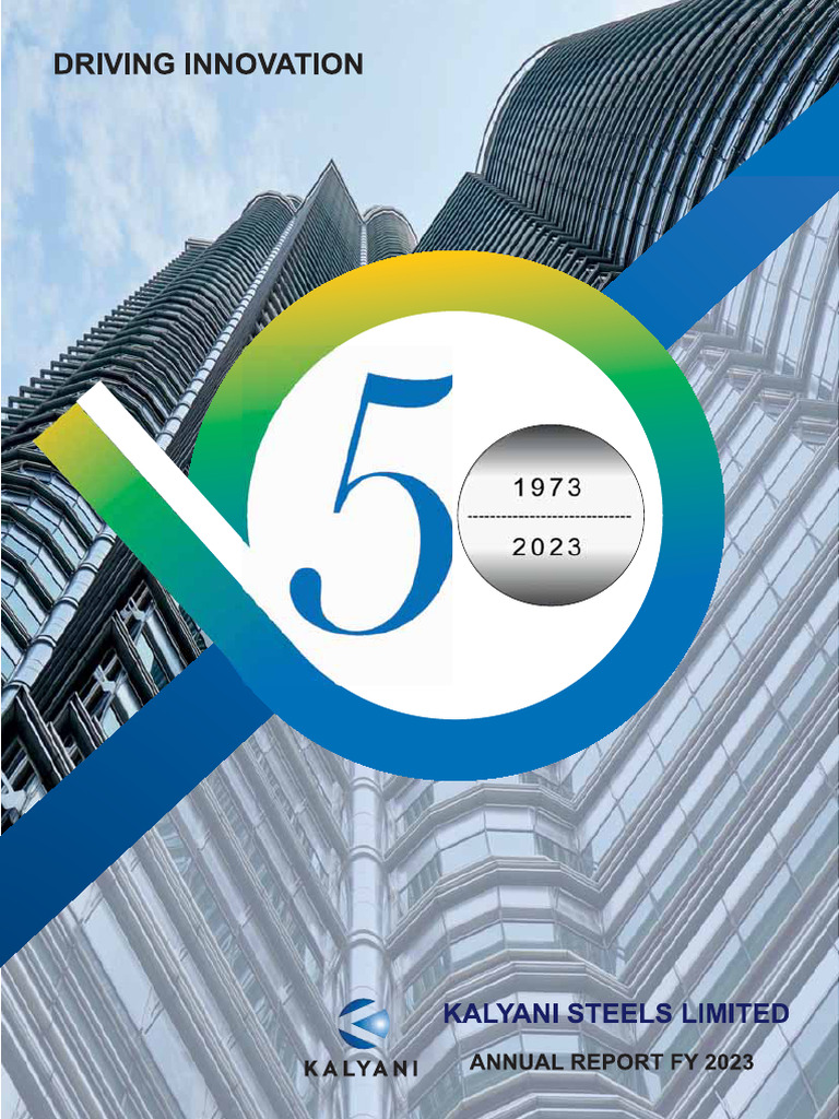 Kalyani Steel Annual Report 2022 23 | Download Free PDF | Inflation ...