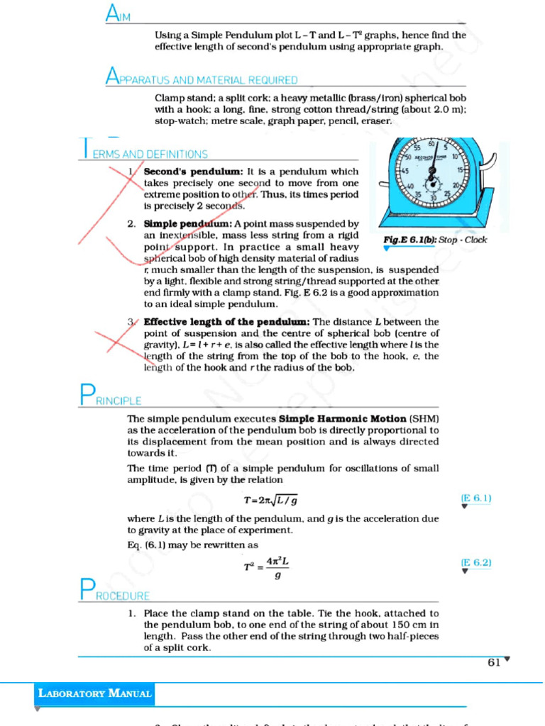 Simple Pendulum Pdf Pendulum Cartesian Coordinate System