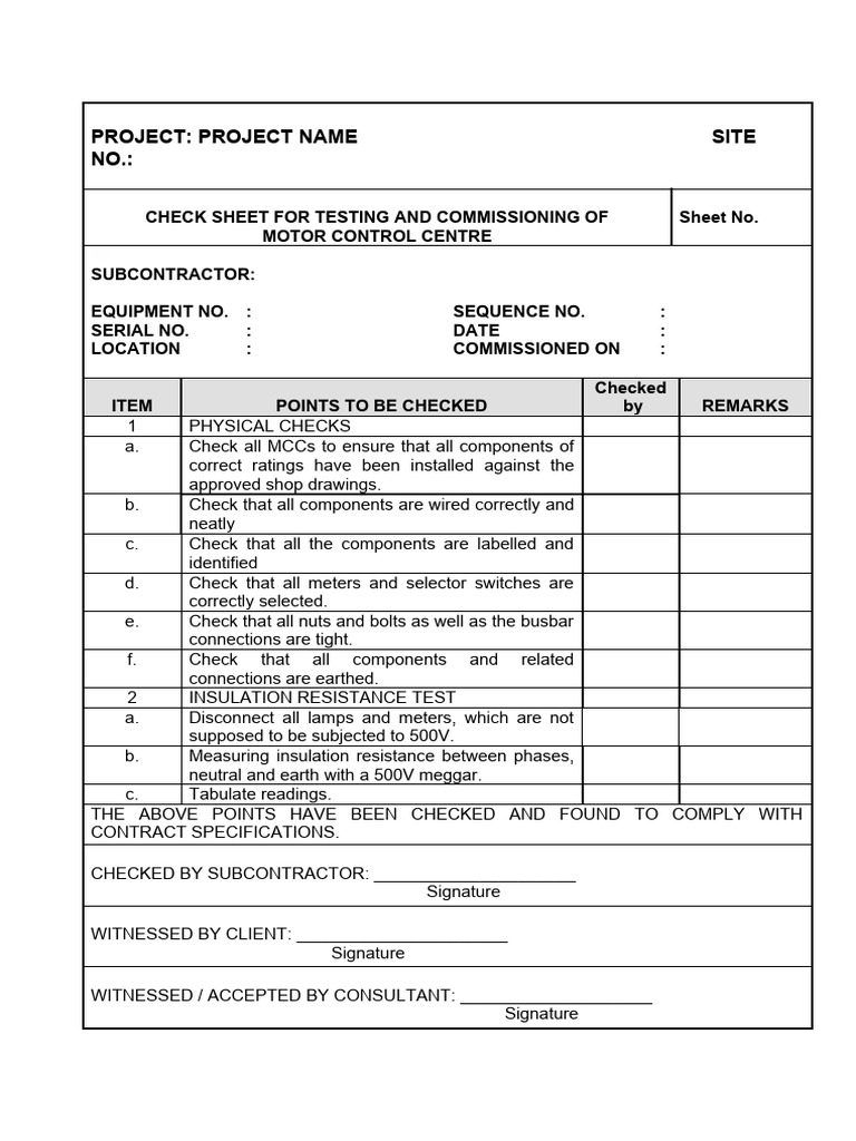 Motor Control Centre | PDF | Electromagnetism | Electrical Engineering
