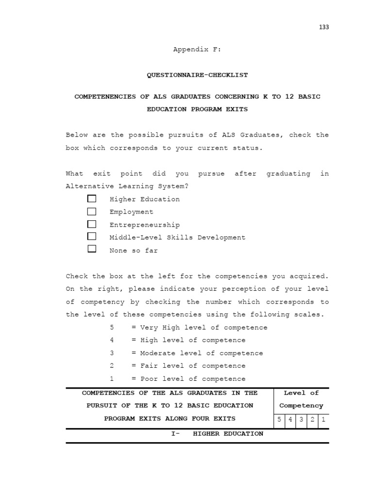 5th Revised Instrument | PDF | Information | Entrepreneurship