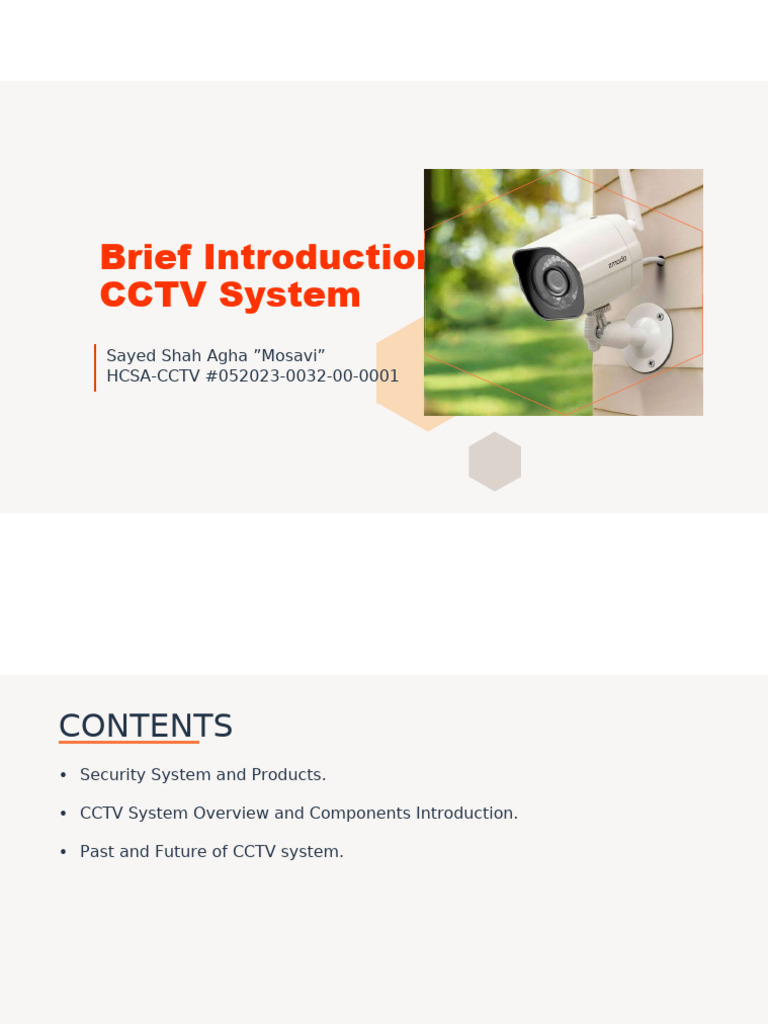 3 CCTV System History Part 1 | PDF | Closed Circuit Television | Cloud ...