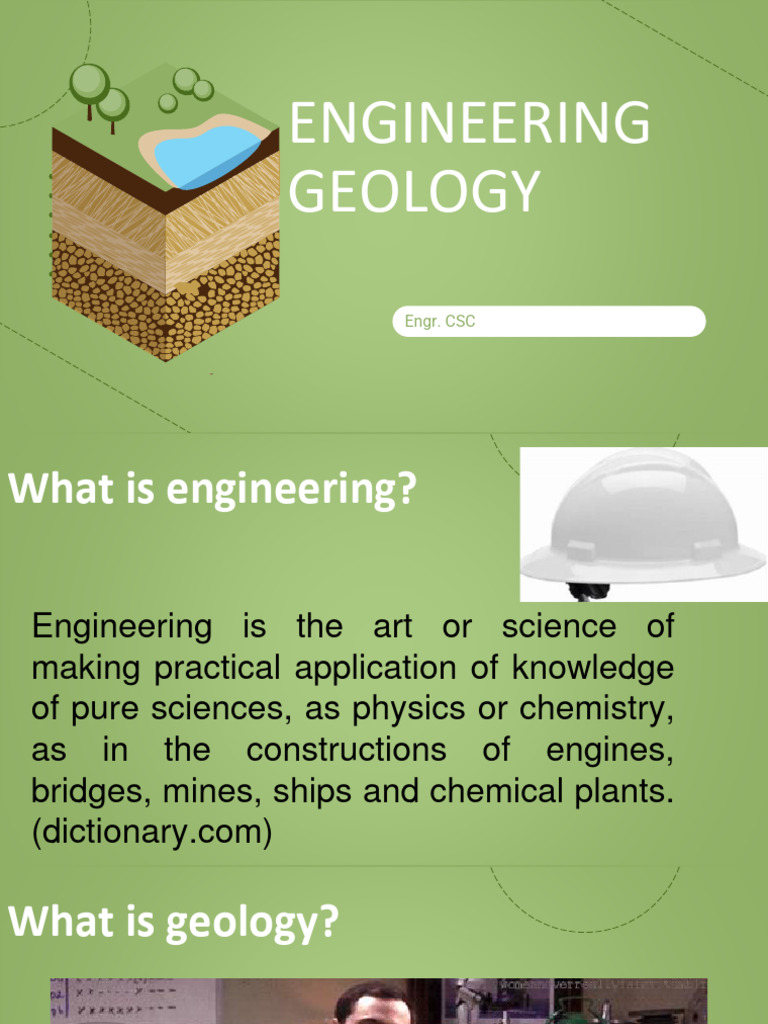 Introduction to Engineering Geology | PDF | Earth Sciences | Geology