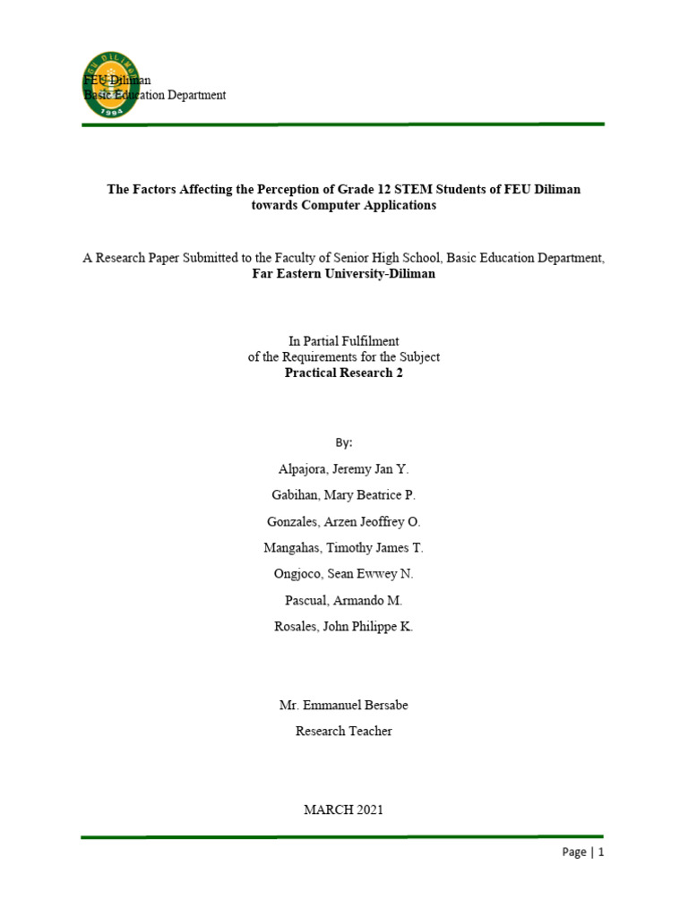 Research Final Paper | PDF