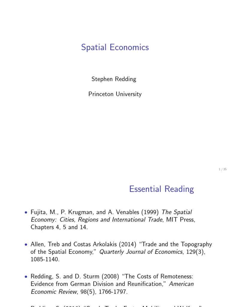 Lecture1 Slides | PDF | Economies Of Scale | Economies