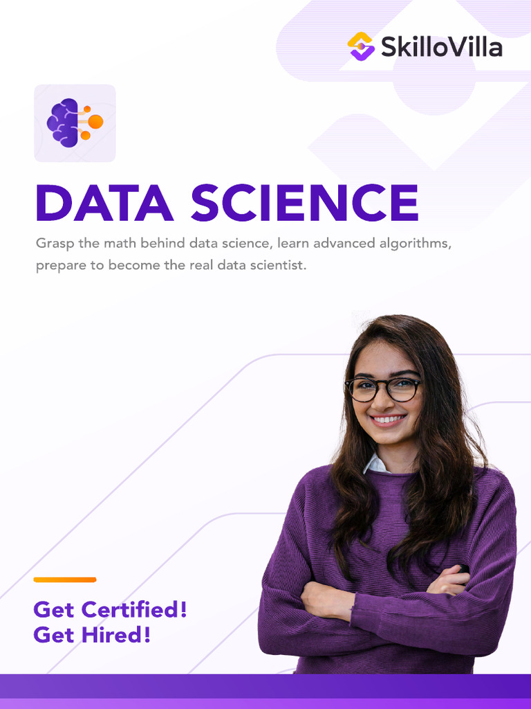 Data Science and Machine Learning Brochure Skillovilla | PDF | Data ...