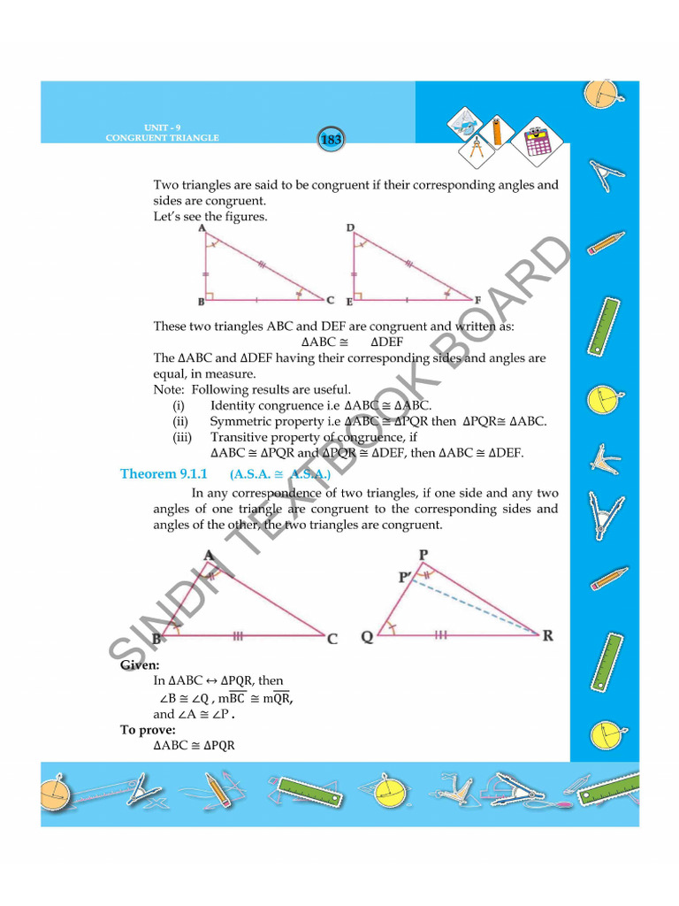 Part38_PTB Maths IX Split | PDF
