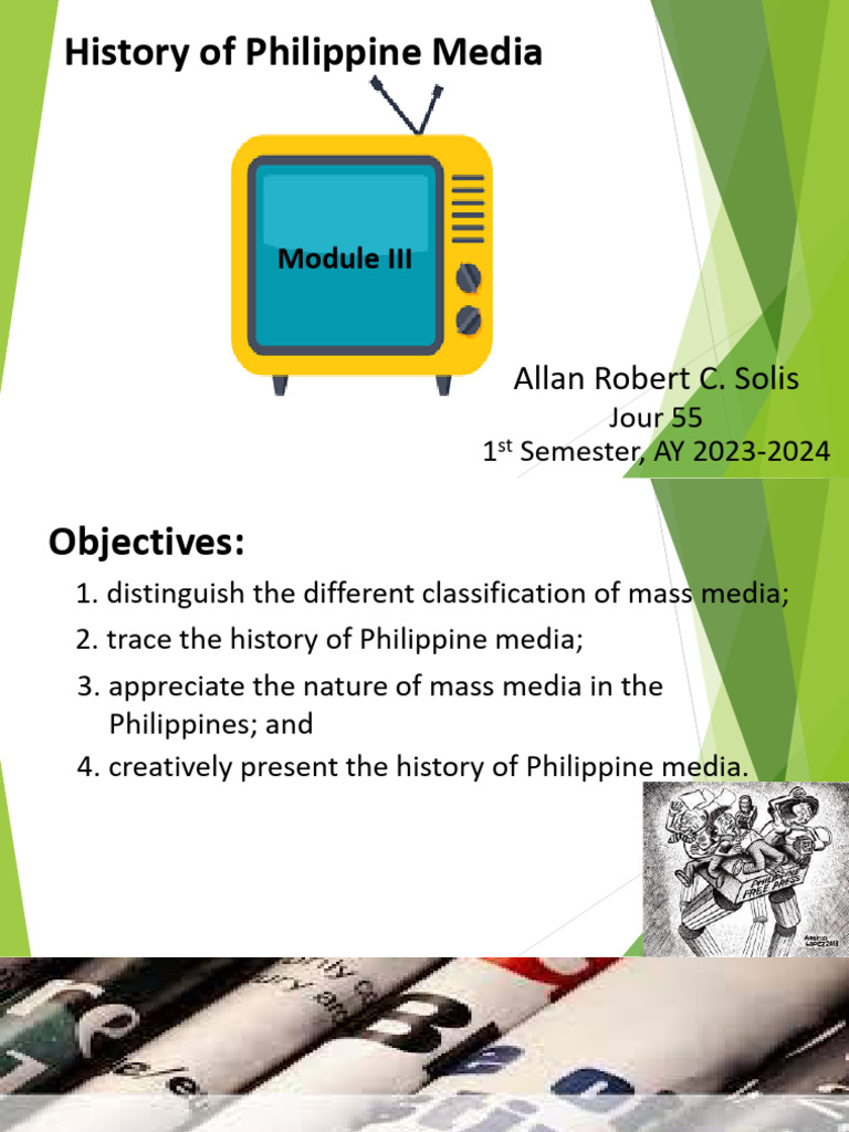 Module 3 History of Philippine Media | PDF