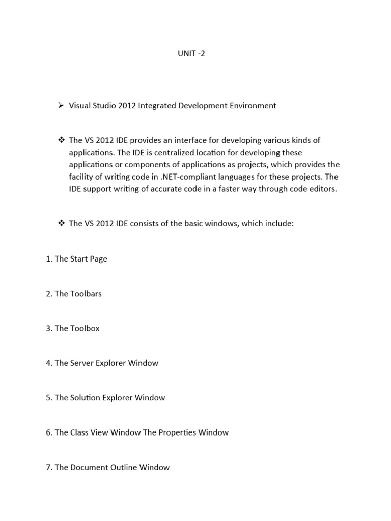 Unit 2 | PDF | Window (Computing) | World Wide Web