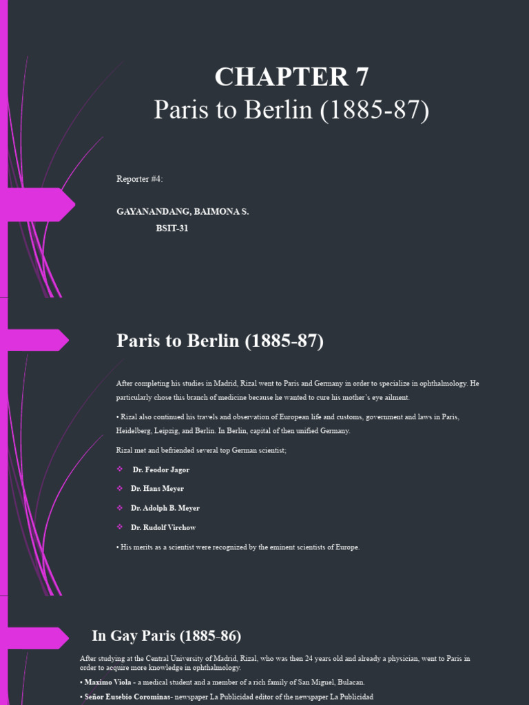 Chapter 7 Rizal | Download Free PDF | Cost Of Living | Anthropology