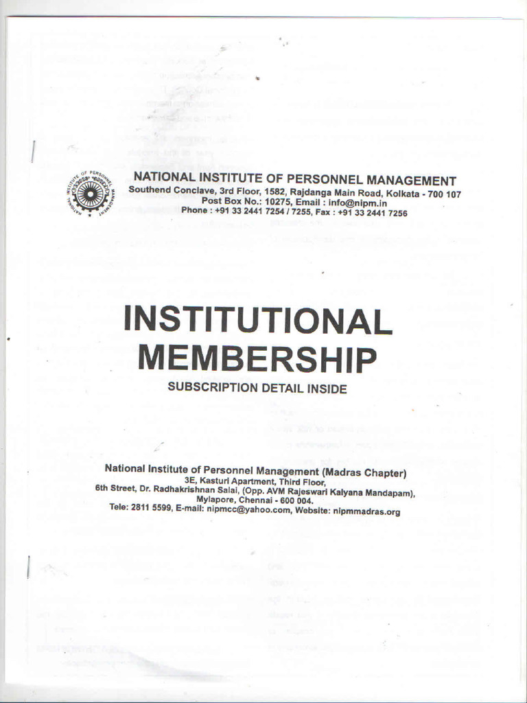 Institution | PDF