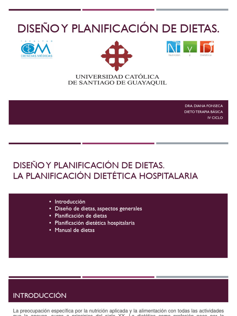 Cap 6 Diseño y Planificación de Dietas-Planificación Ditetética ...