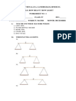 Measurement - Mass (Weight) Class 3 Worksheet | PDF | Kilogram | Gram
